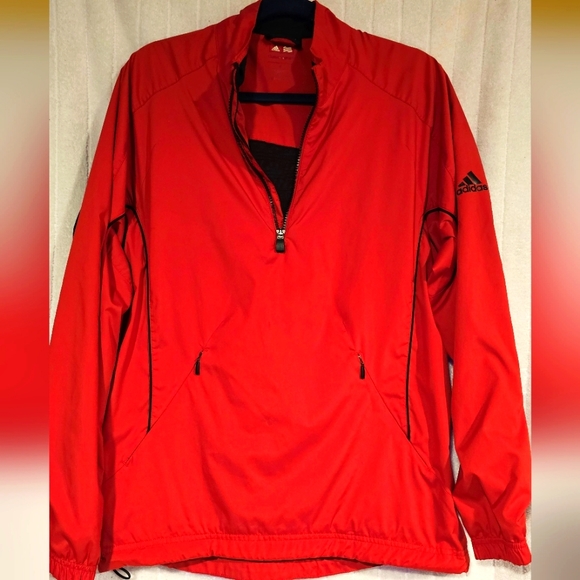 adidas | Jackets & Coats | Adidas Mid Weight Qzip Wind Breaker | Poshmark